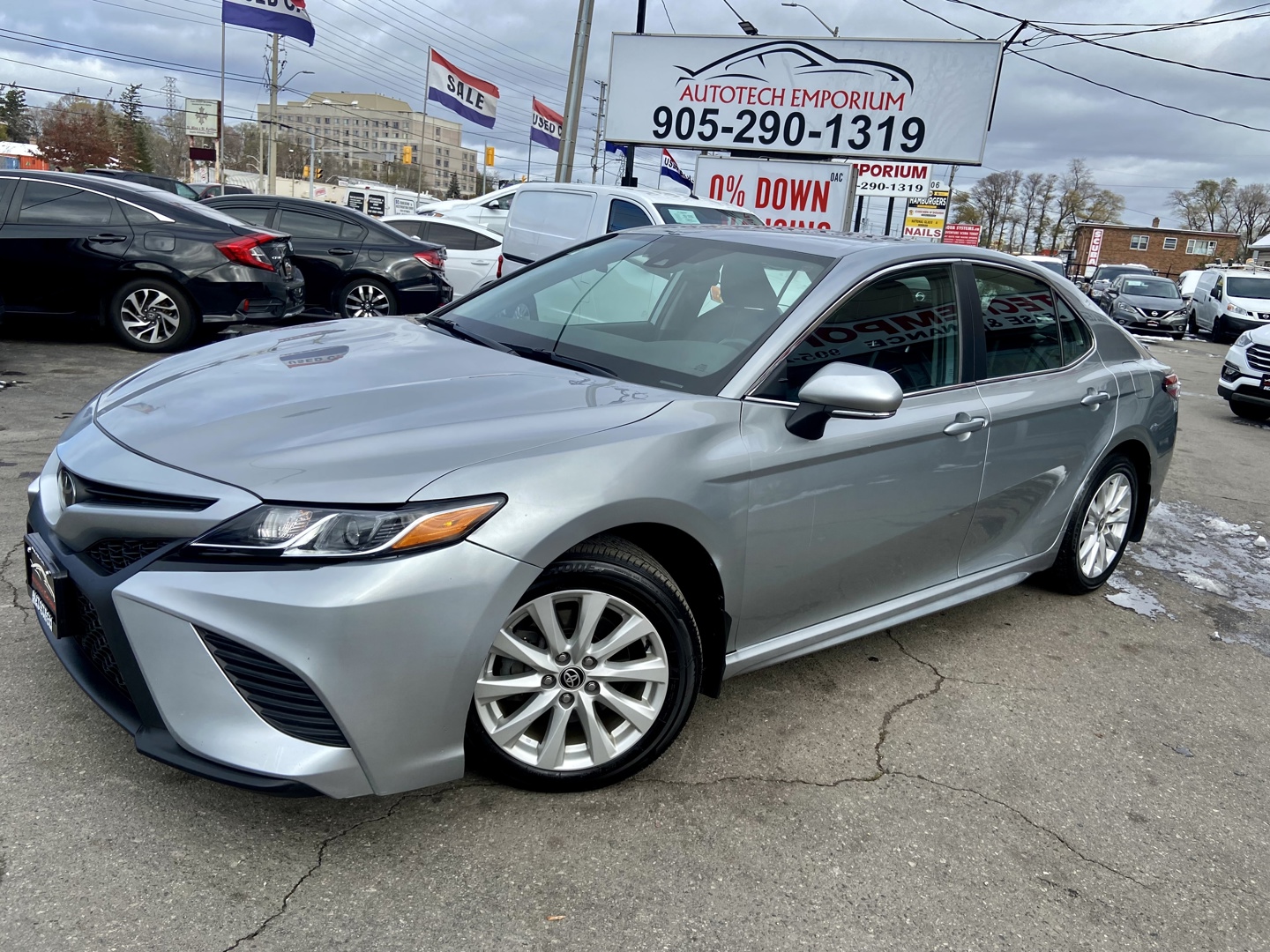 2020 Toyota Camry SE Sport Leather/Collision Detection/Camera ...