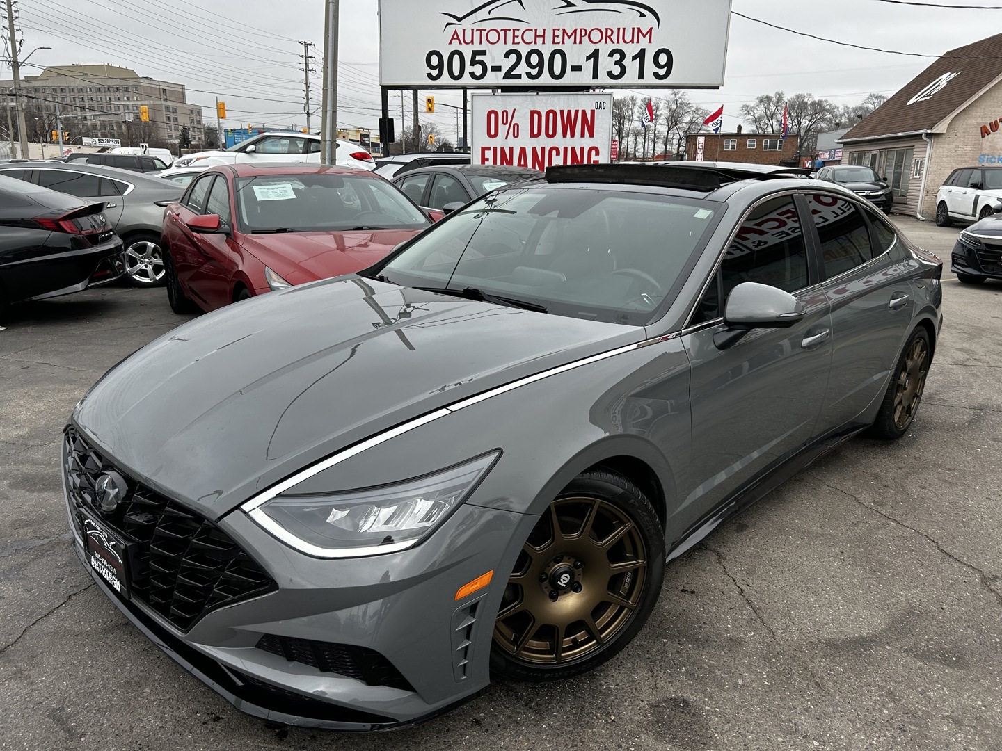 2021 Hyundai Sonata LUXURY Leather|Panoramic Sunroof/Alloys/Carplay ...