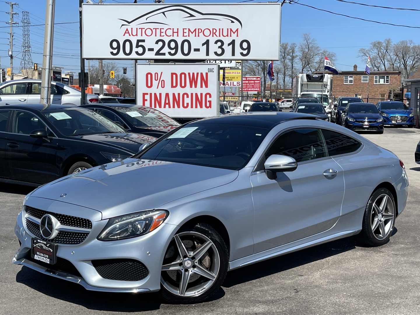 2017 Mercedes-Benz C-Class C300 CPE 4MATIC / Navigation / Leather ...