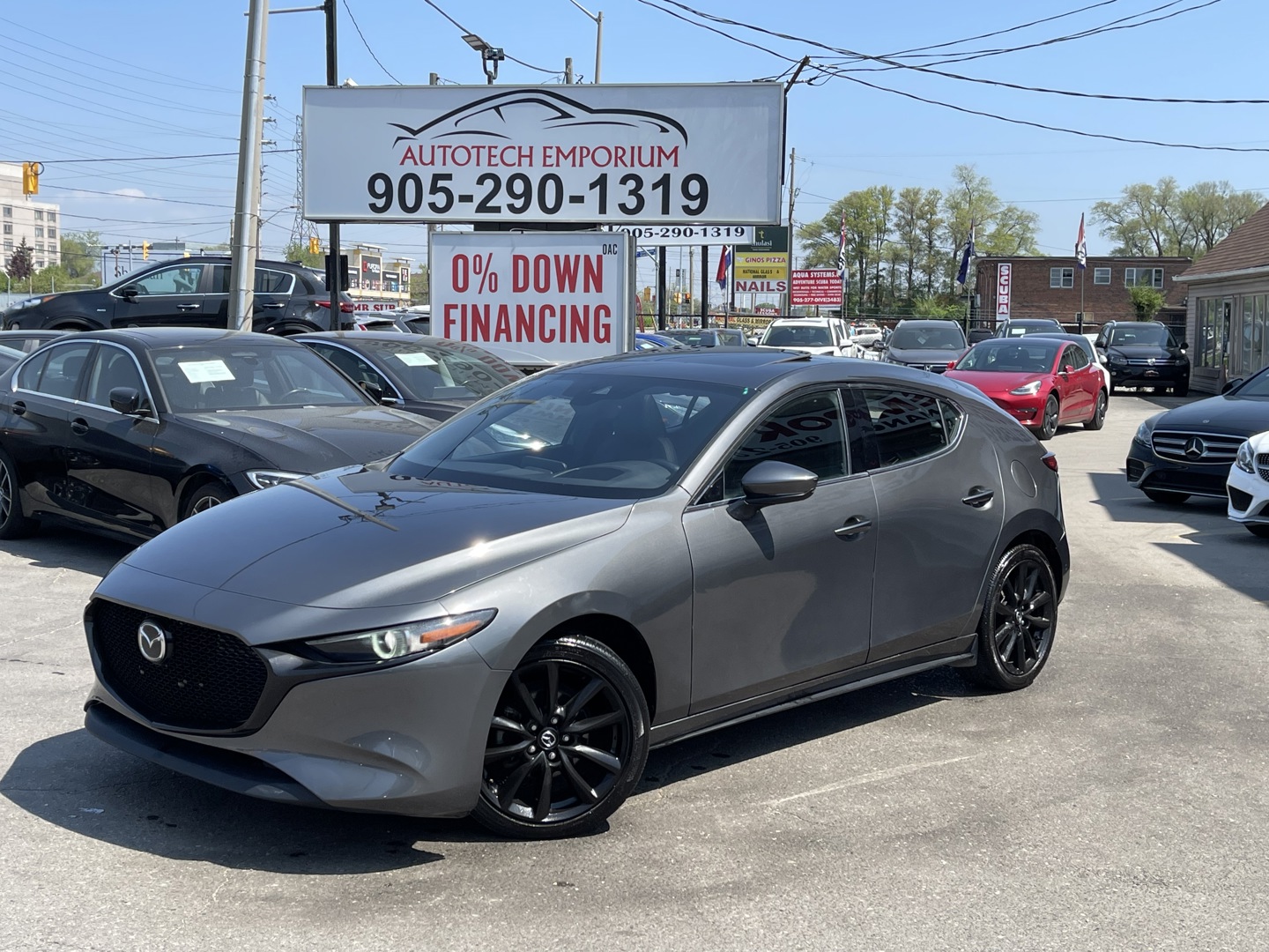 2020 Mazda MAZDA3 Sport GT / LOADED / Leather / Sunroof / Push Start ...