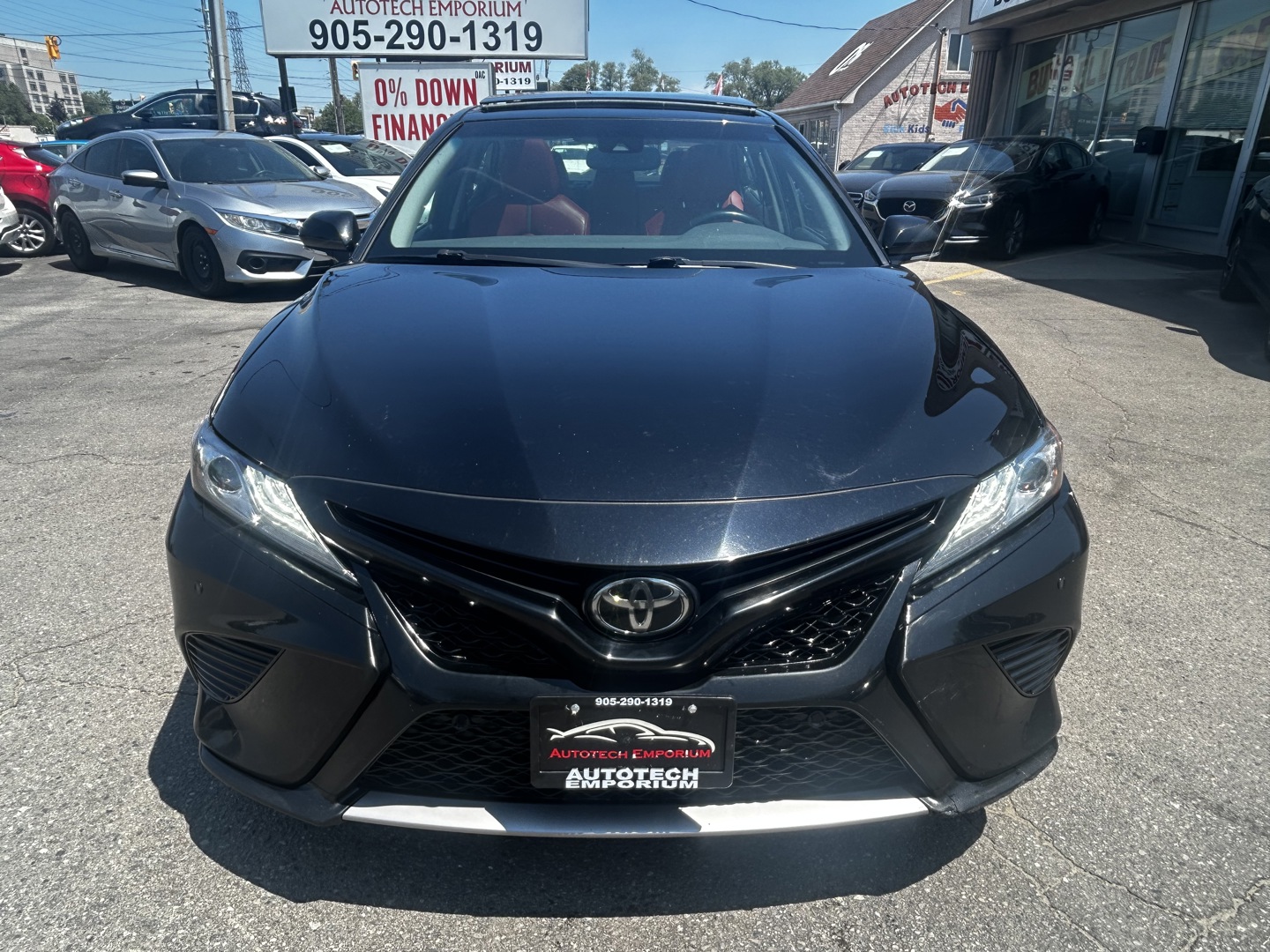2018 Toyota Camry XSE RED LEATHER / PANO ROOF / PSH START/ LOADED ...