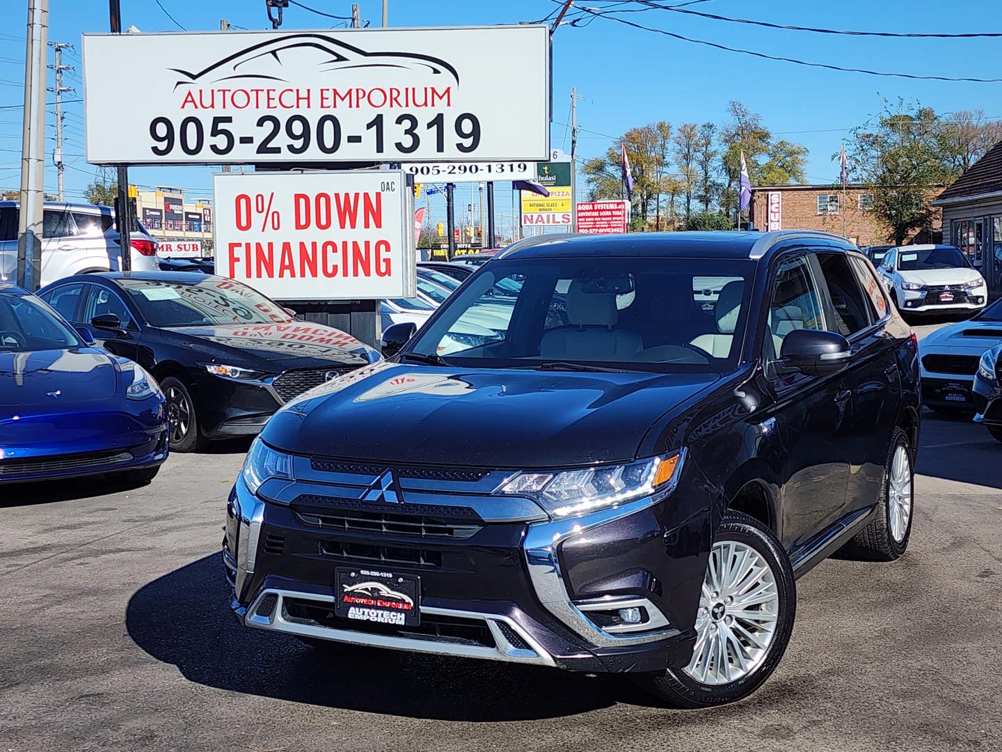2019 Mitsubishi Outlander PHEV GT 4WD | Hybrid | Leather | Sunroof ...