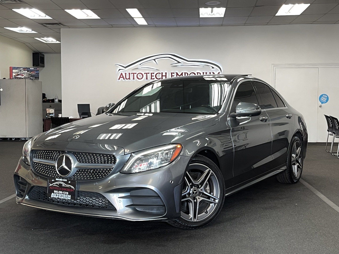 2021 Mercedes-Benz C-Class C300 / Leather / Pano Roof / Navigation ...